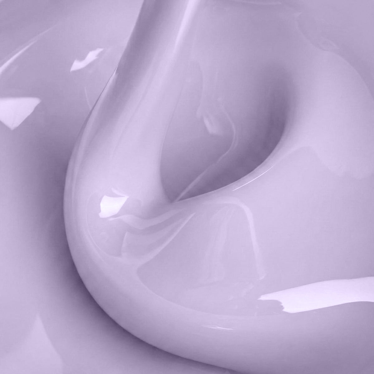 Lavender Mist Rubber Base Coat - 15ml | Lilac Purple Rubber Base Coat